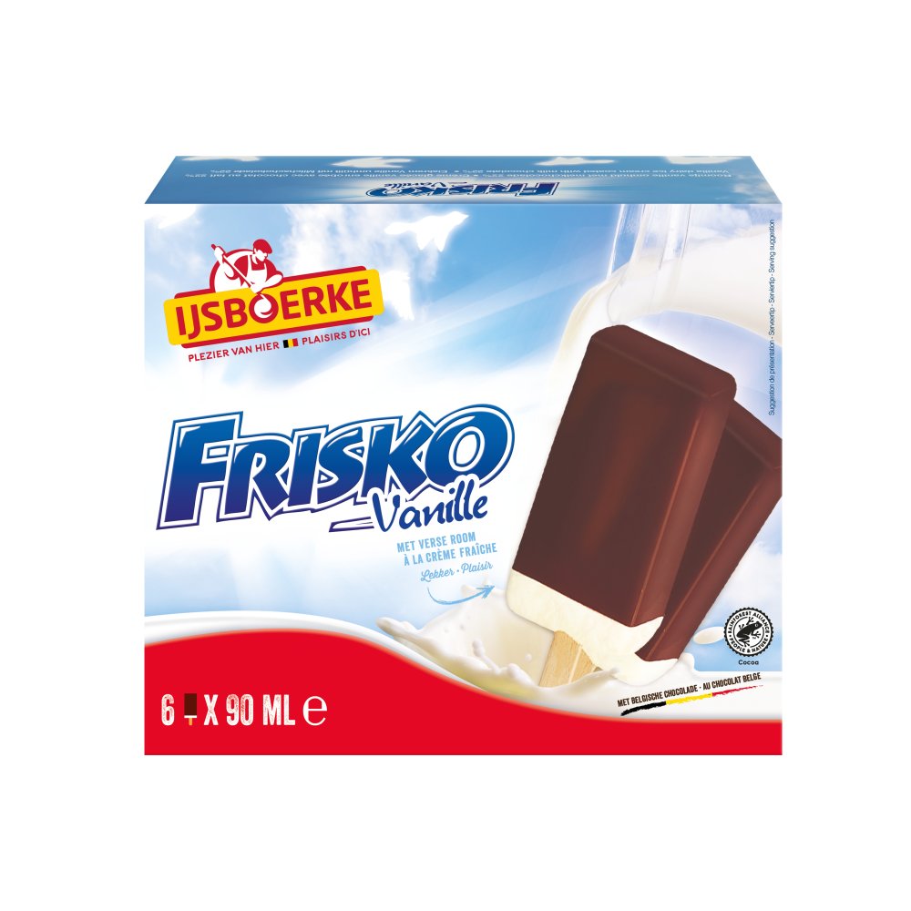 Frisko Vanille x6 | IJsboerke