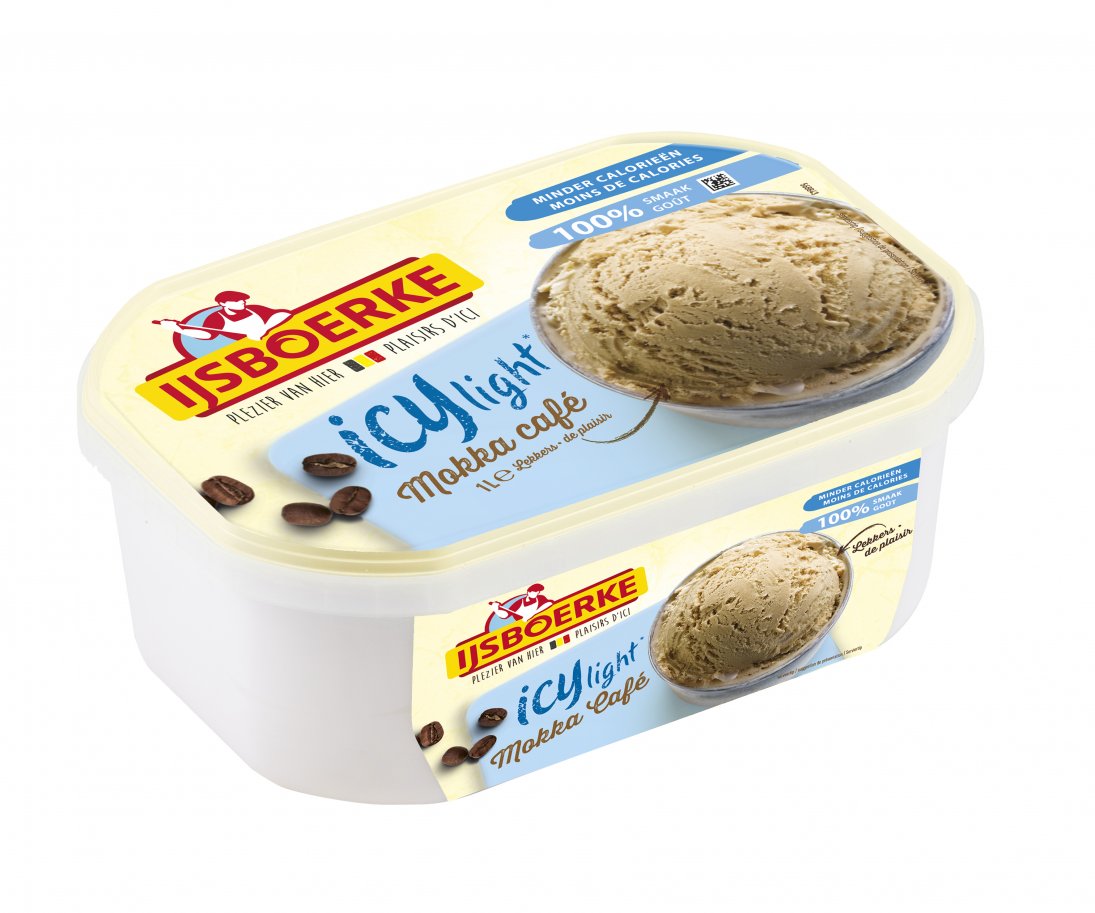 Icy Light Mokka 1L | IJsboerke